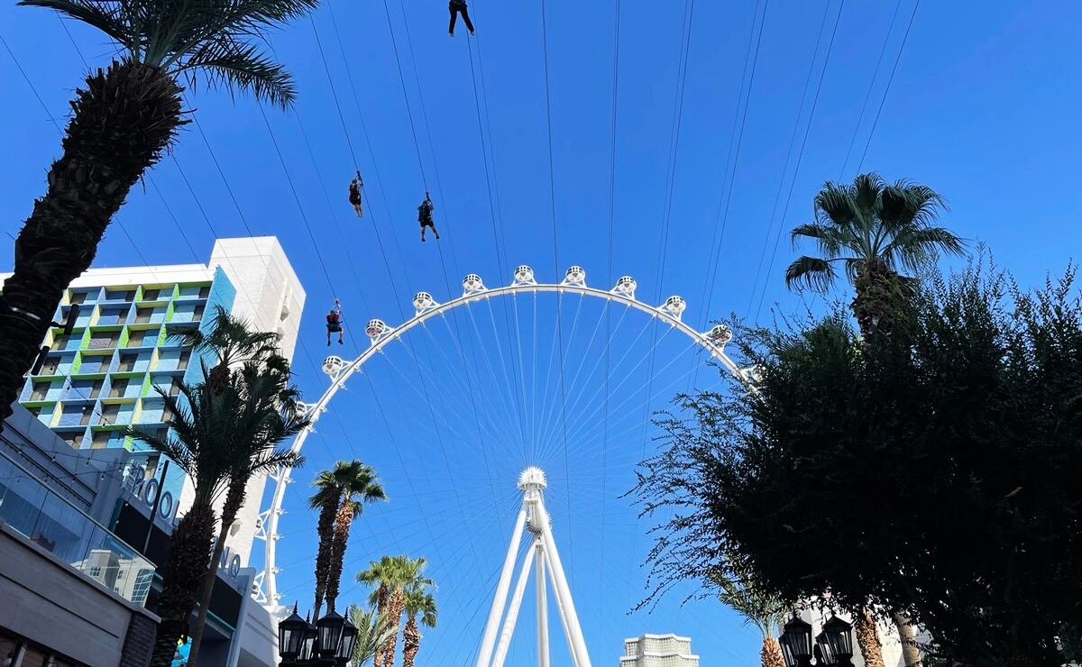 High Roller Observation Wheel y tirolesa Fly LINQ en Las Vegas: ¿cuánto ...