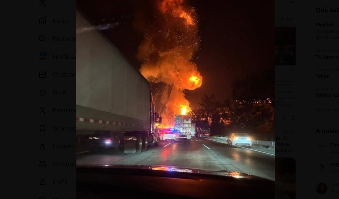 VIDEO: El momento exacto de la explosión de una pipa con gas LP en la ...