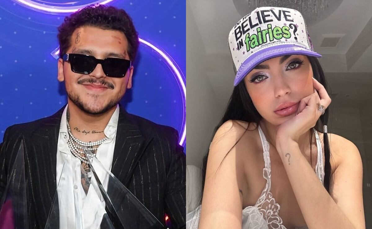 Christian Nodal "coquetea" con otra mujer que no es Ángela Aguilar ...